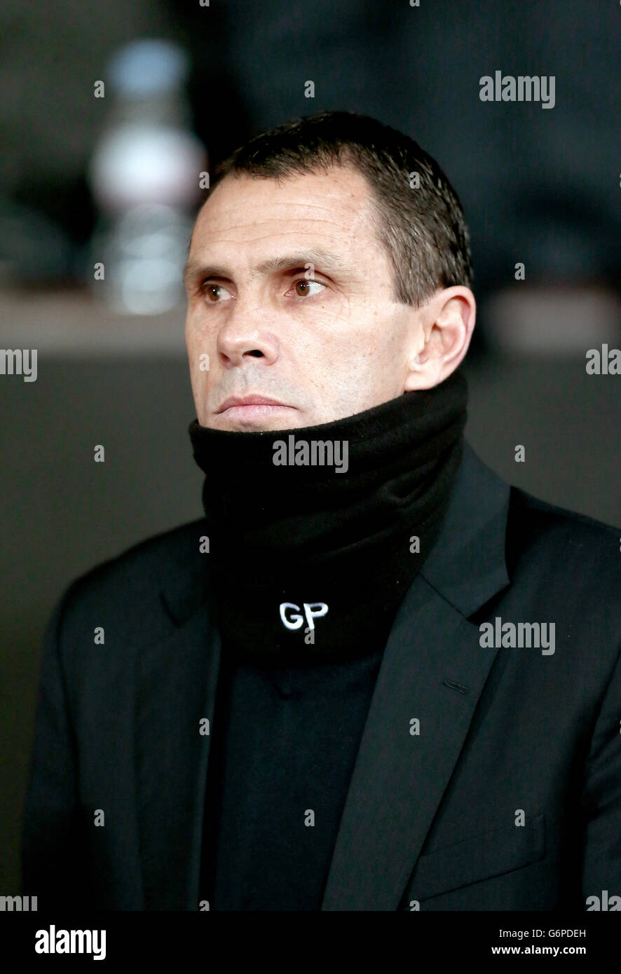 Sunderland's manger Gus PoyetGus Poyet, Sunderland manager Stock Photo ...