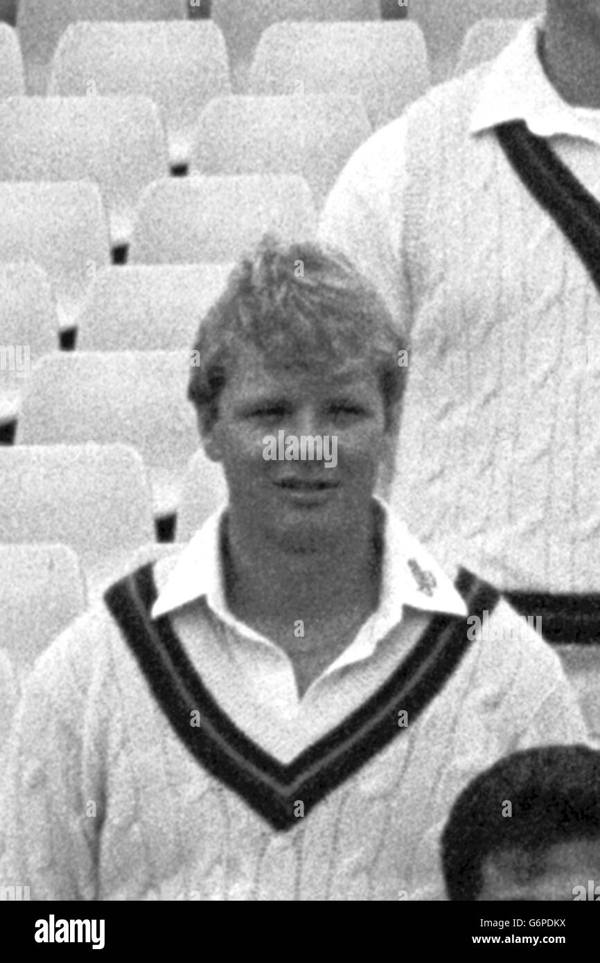 Lancashire county cricket club photocall Black and White Stock Photos ...