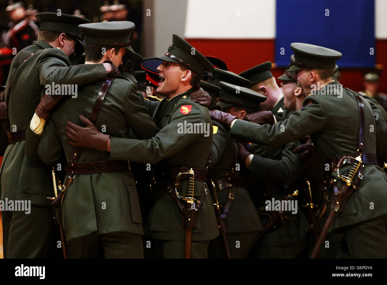 Irish Army Officers commissioning ceremony Stock Photo - Alamy