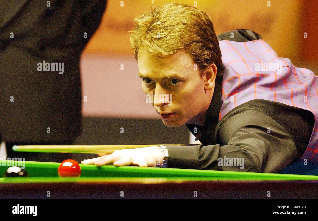 Ken Doherty at The Masters Stock Photo - Alamy