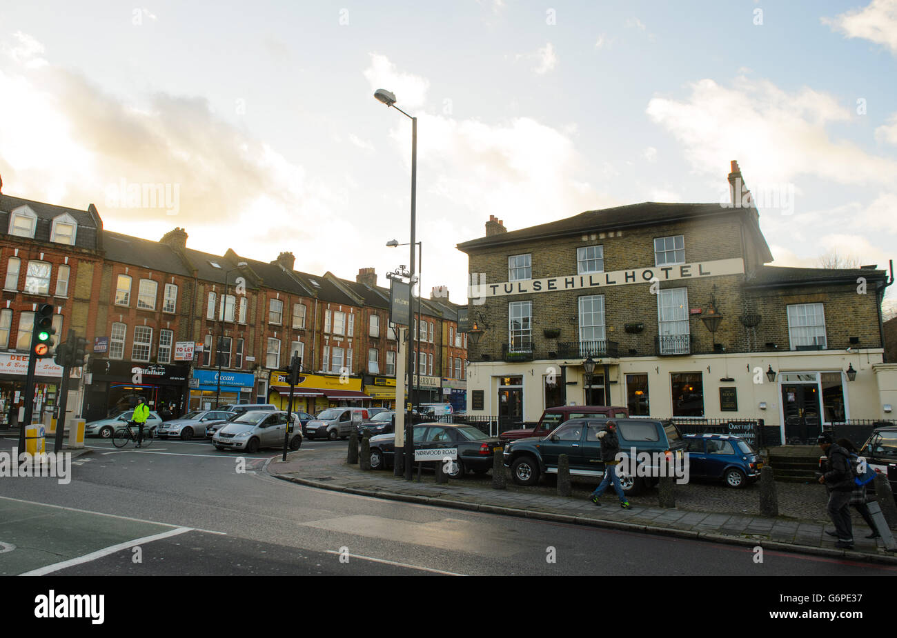 Tulse Hill, in south London Stock Photo - Alamy
