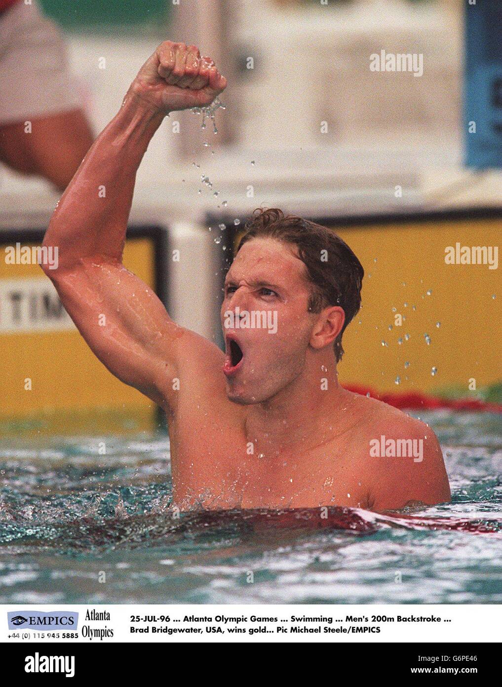 Atlanta olympic games athletics mens 400m heats hi-res stock ...