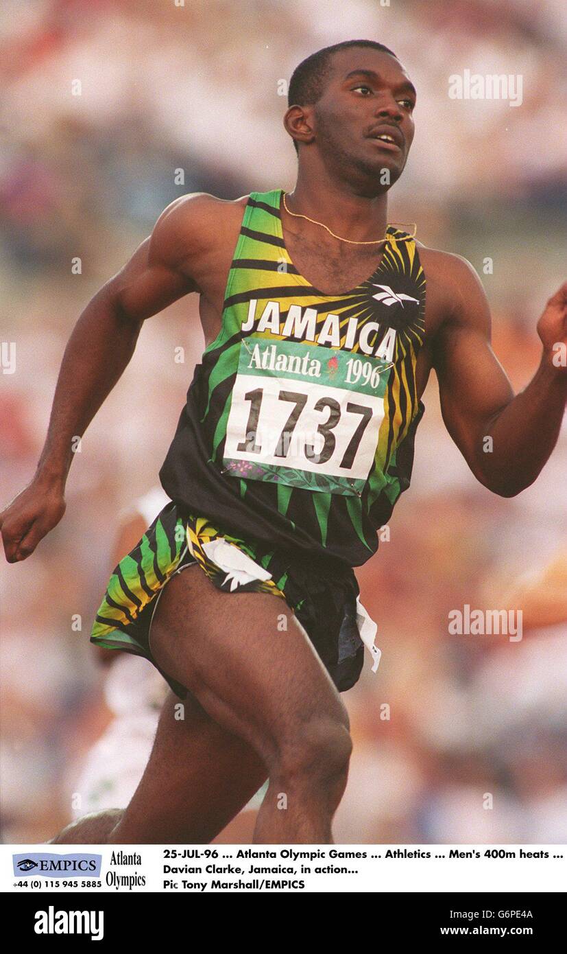 Atlanta Olympic Games ..... Athletics Stock Photo - Alamy