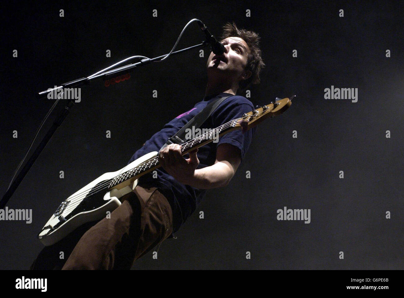 Mark Hoppus Blink 182 Stock Photo - Alamy