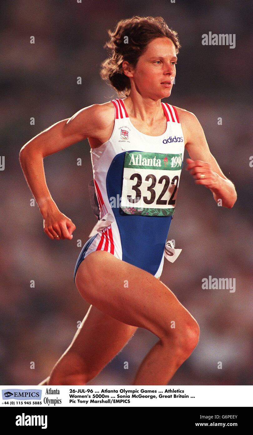 26-JUL-96, Atlanta Olympic Games, Athletics Women's 5000m, Sonia ...