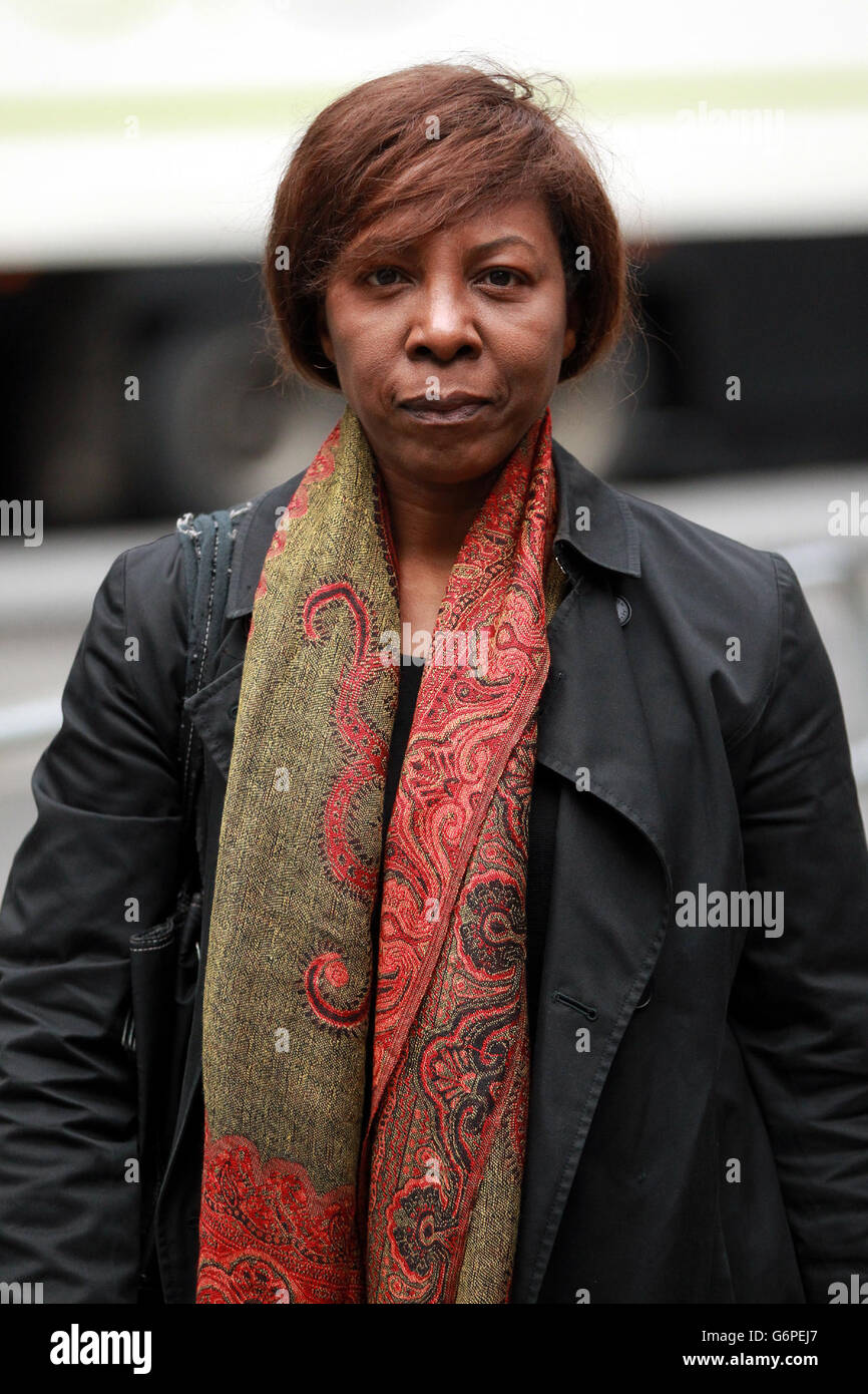 Constance Briscoe court case Stock Photo - Alamy