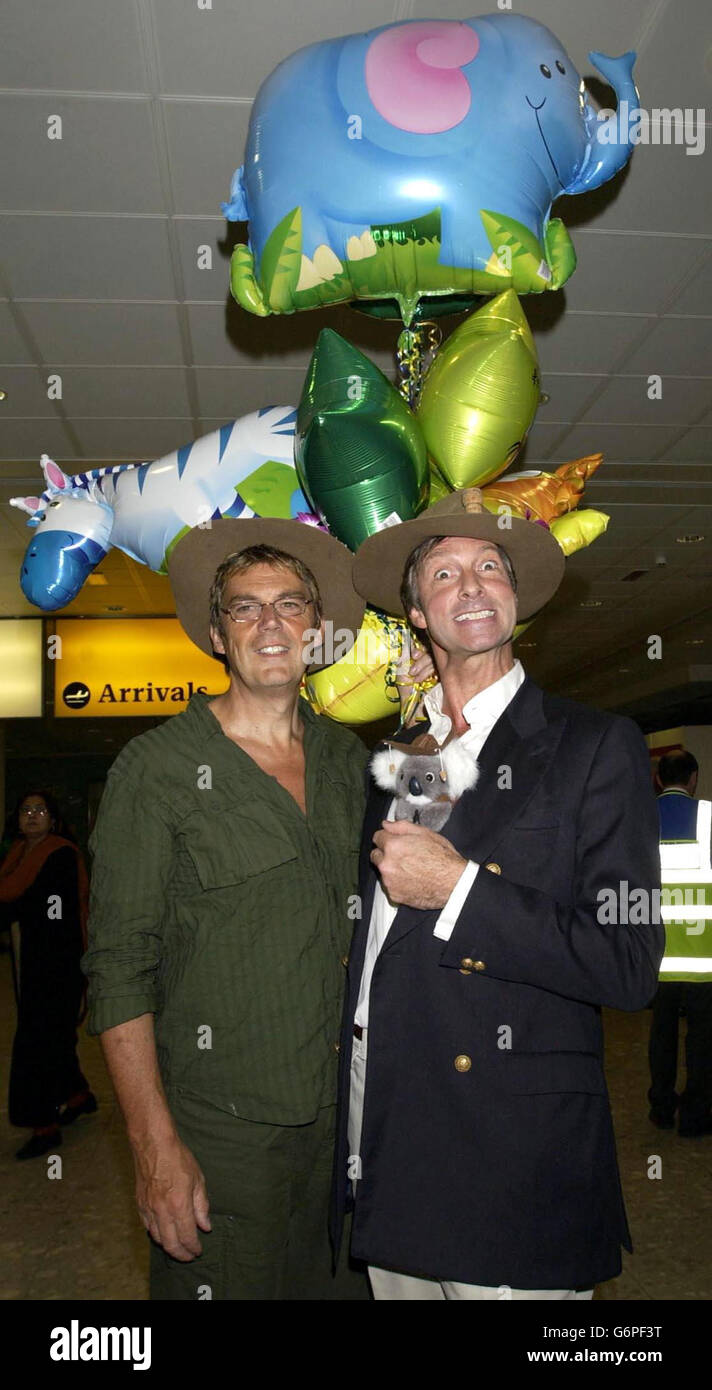 'I'm a Celebrity...Get Me out of Here' contestants Lord Brocket (right ...