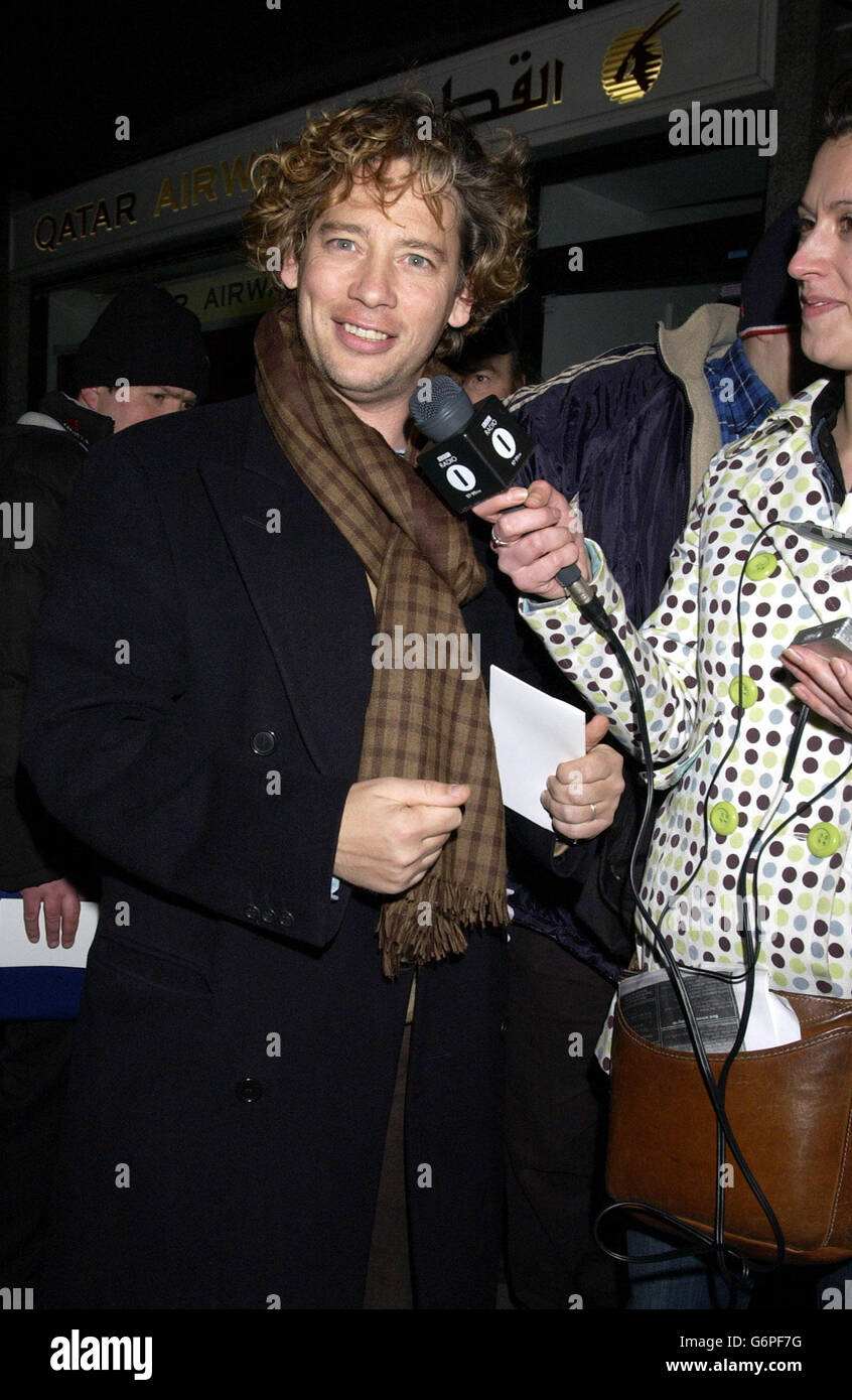 Actor Dexter Fletcher arrives Stock Photo - Alamy