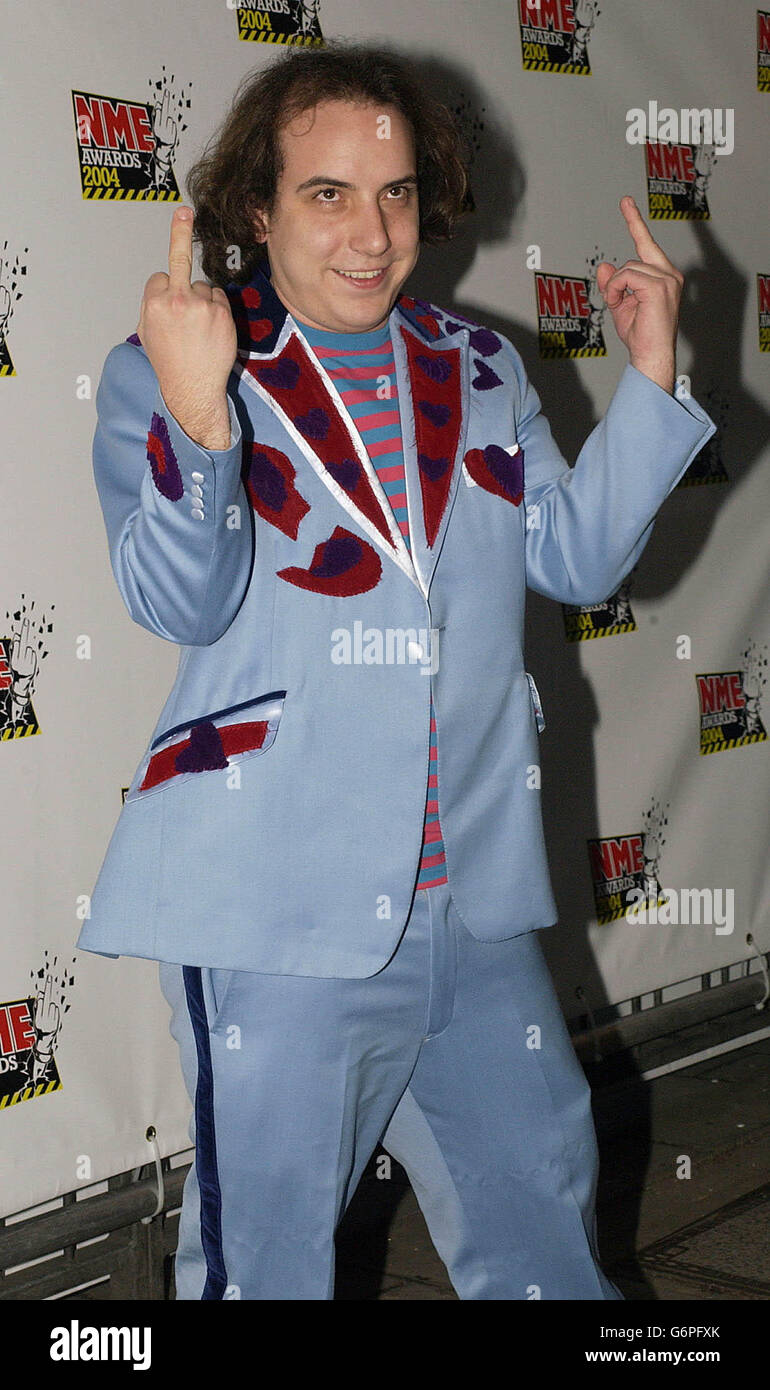 Har Mar Superstar NME Awards 2004 Stock Photo - Alamy