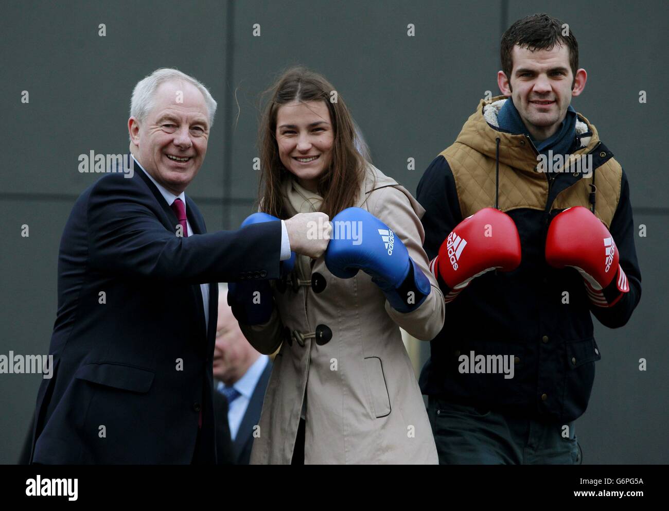 Bray Boxing club re-opening Stock Photo - Alamy