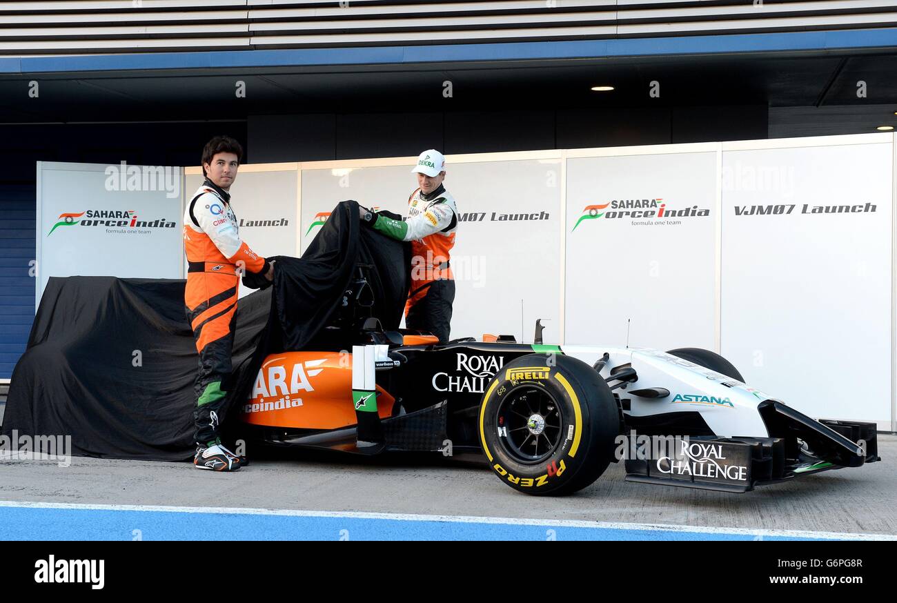 Formula One - 2014 Testing - Day One - Circuito de Jerez Stock Photo ...