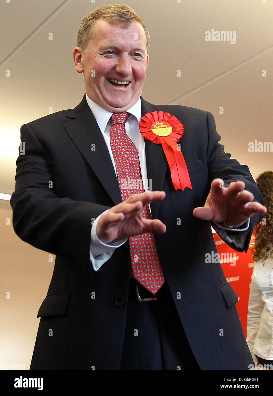 Candidate Alex Rowley as Scottish Labour formally launches its ...