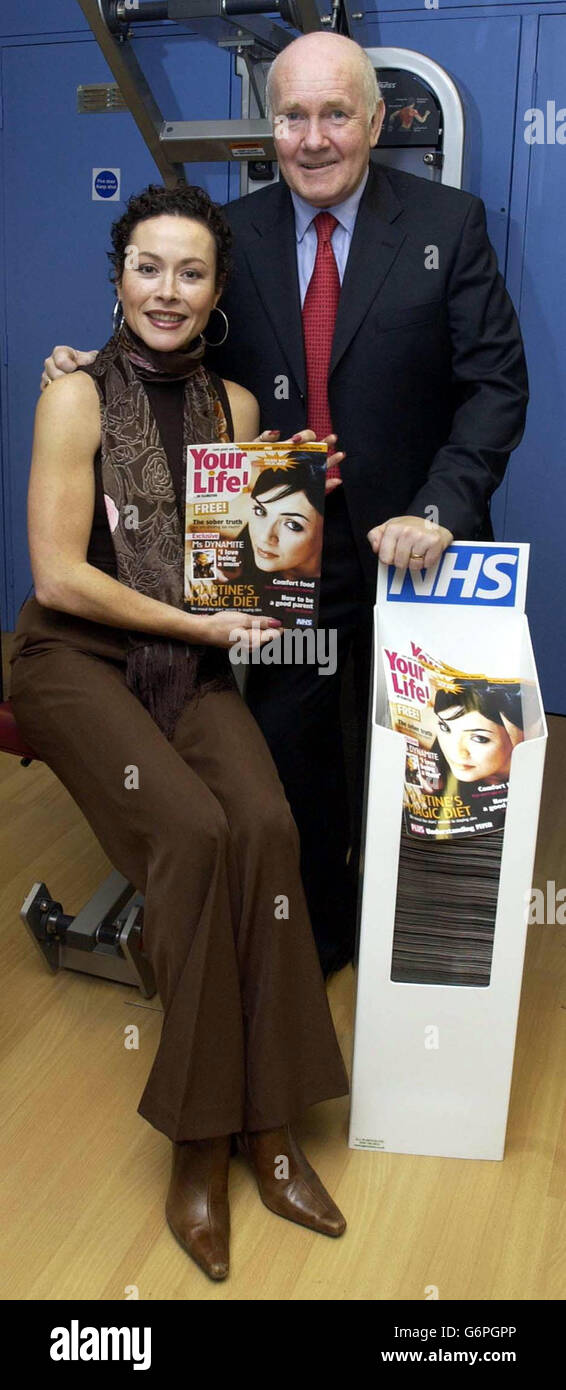 NHS Women's Health Magazine Launch Stock Photo - Alamy