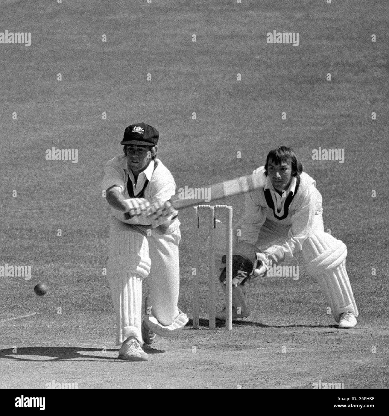 David hookes cricket hi-res stock photography and images - Alamy