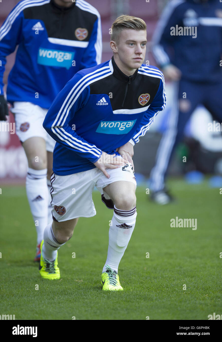 Hearts Adam King before the Scottish Premiership match at Tynecastle ...