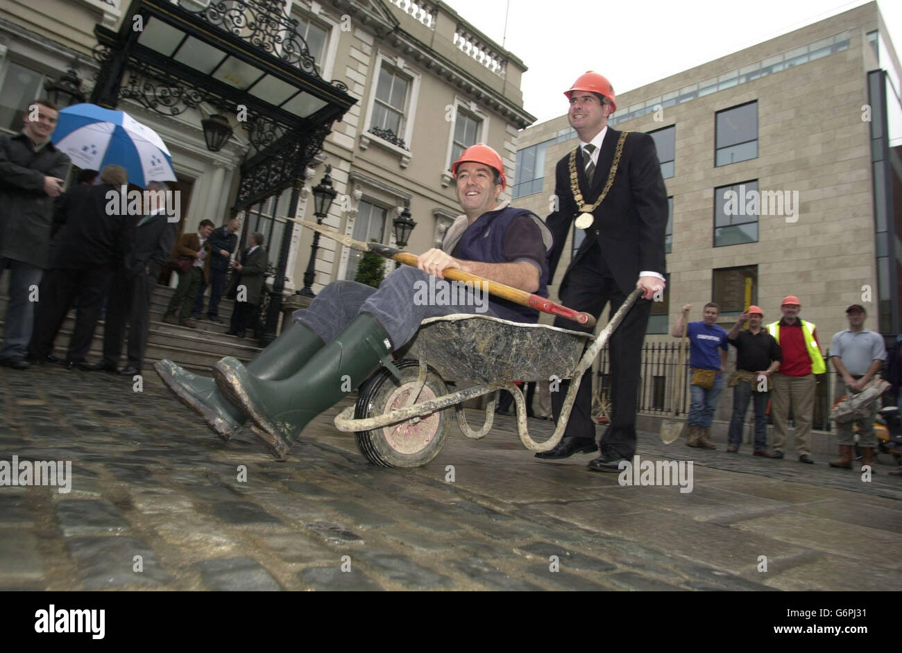 Lord Mayor Royston Brady Stock Photo - Alamy