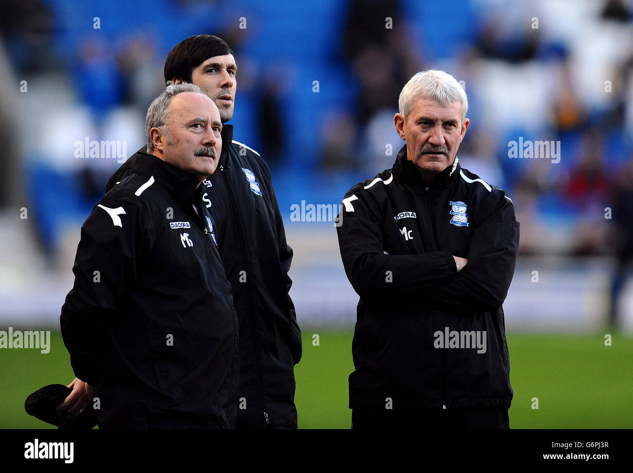 Club doctor mike stone left and physiotherapist pete shaw hi-res stock ...