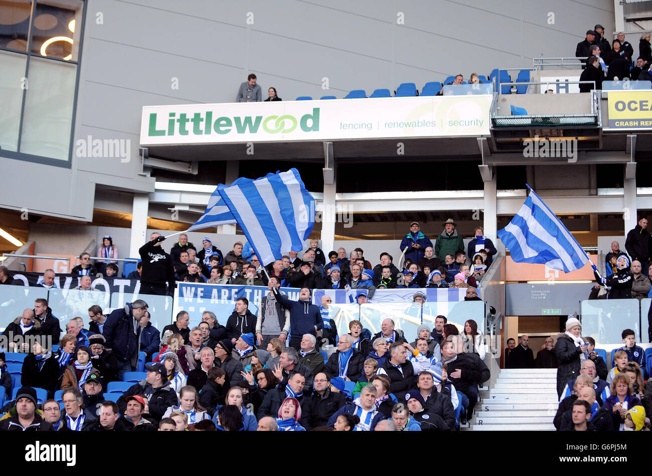 Birmingham city football fans hi-res stock photography and images - Alamy