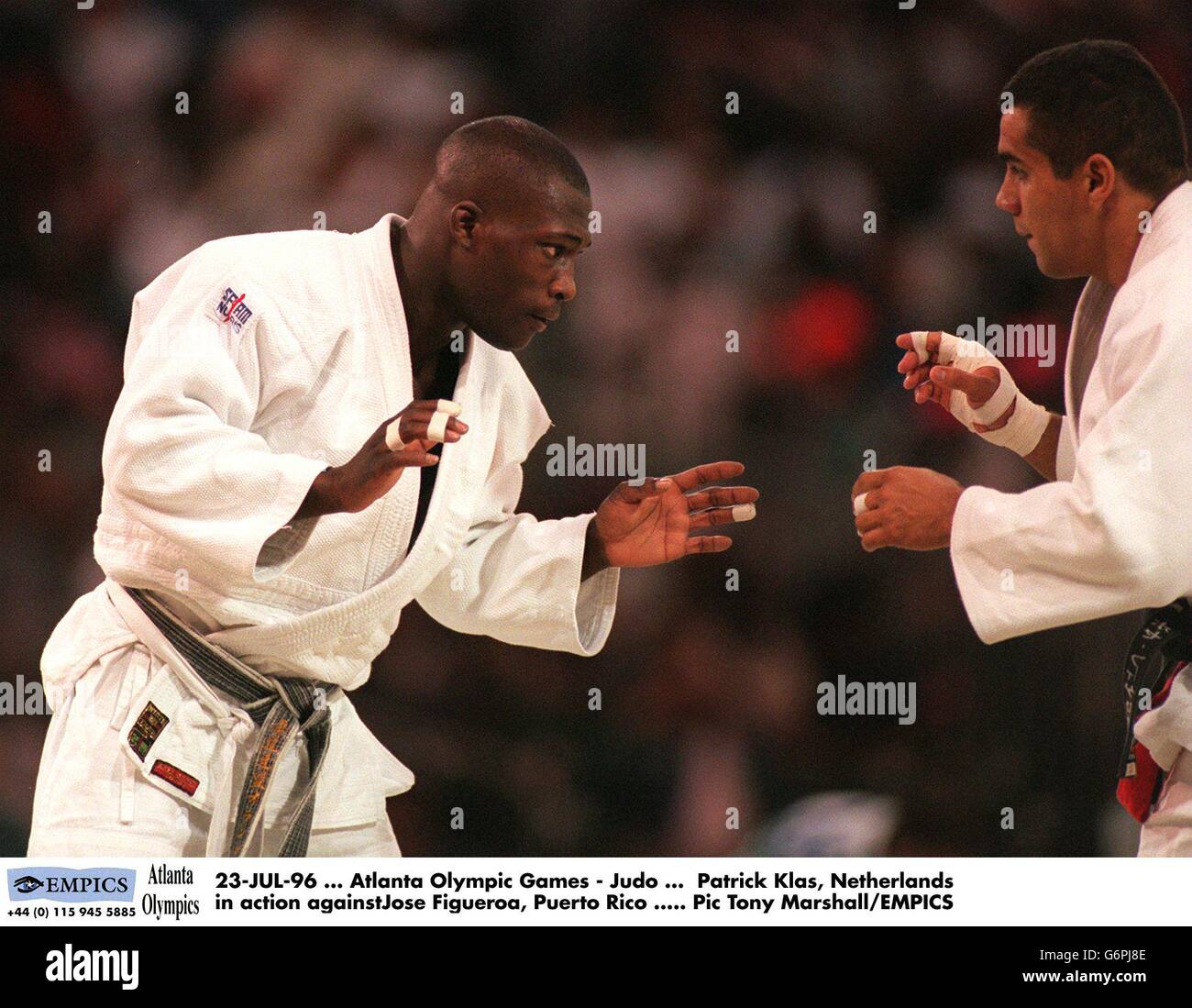 23 jul 96 atlanta olympic games judo patrick klas hi-res stock photography and images - Alamy