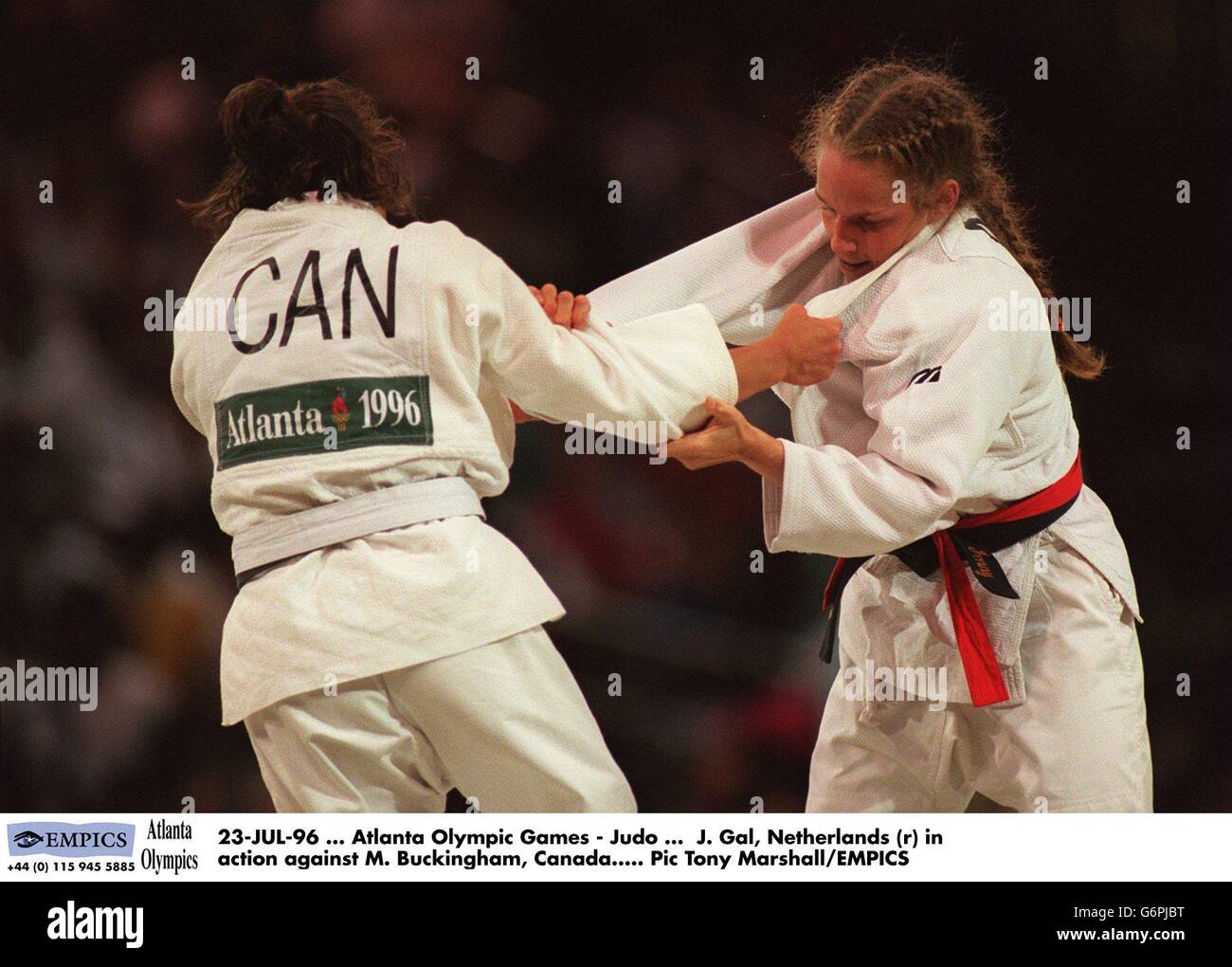 23 jul 96 atlanta olympic games judo j gal hi-res stock photography and ...