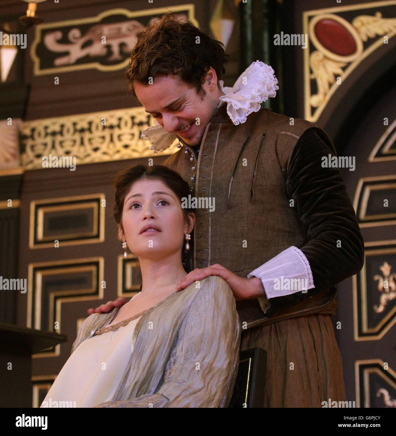 Gemma arterton alex waldmann photocall duchess malfi hi-res stock ...