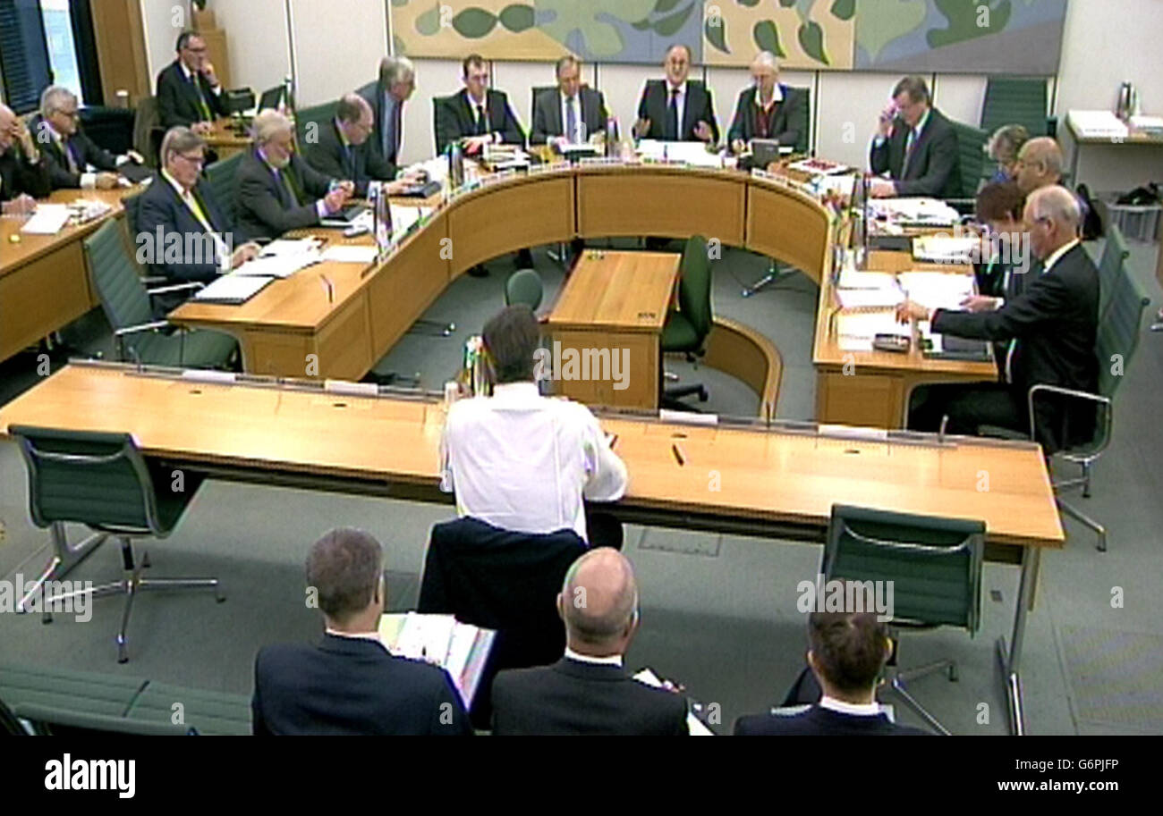 Cameron faces Liasion Select Committee Stock Photo - Alamy