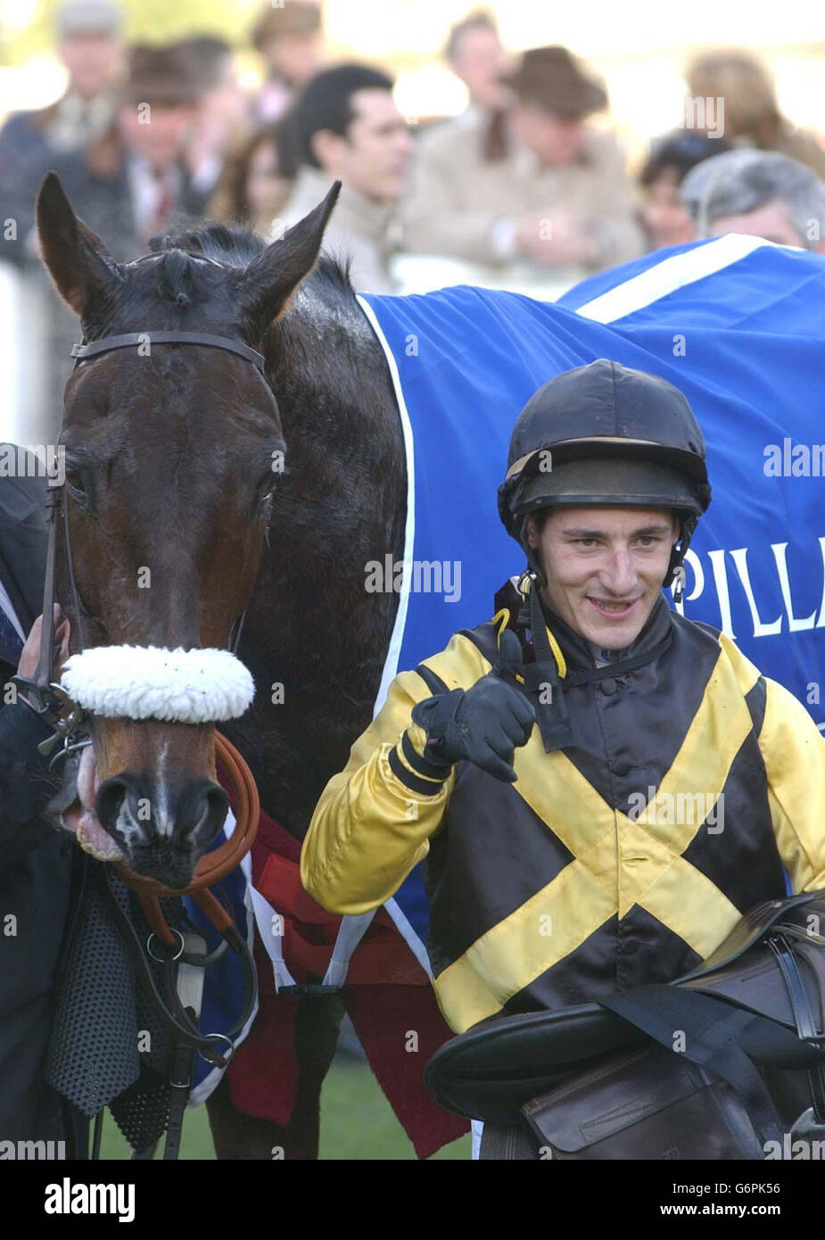 Horseracing celebrating jacques ricou hi-res stock photography and ...