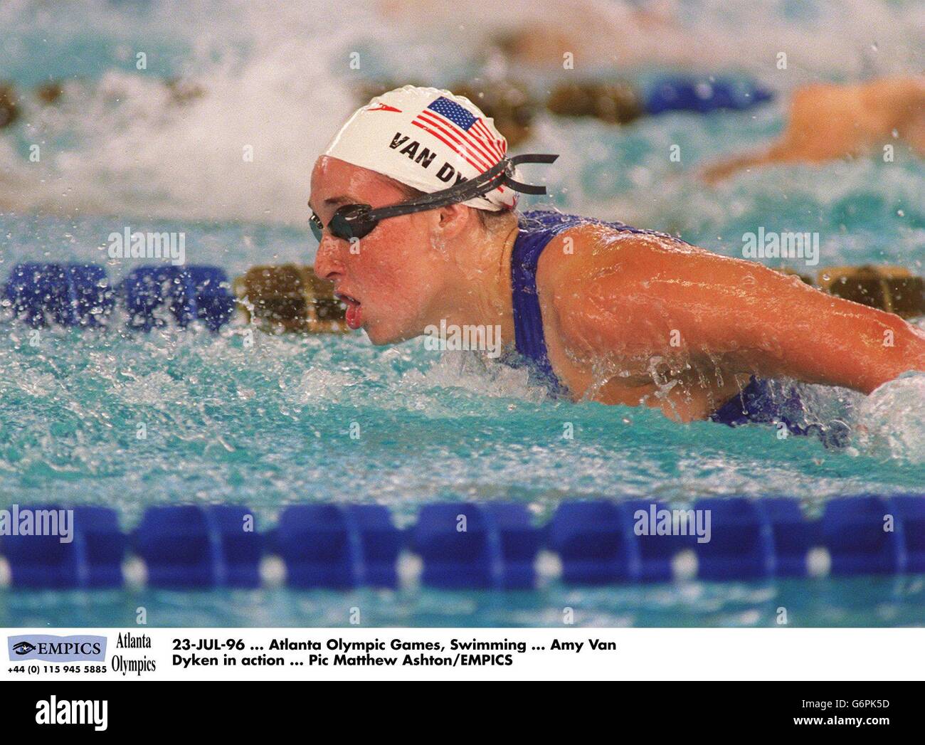 Atlanta Olympic Games ..... Swimming Stock Photo - Alamy