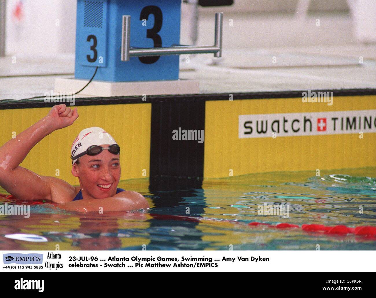 Swimming amy van dyken hi-res stock photography and images - Alamy