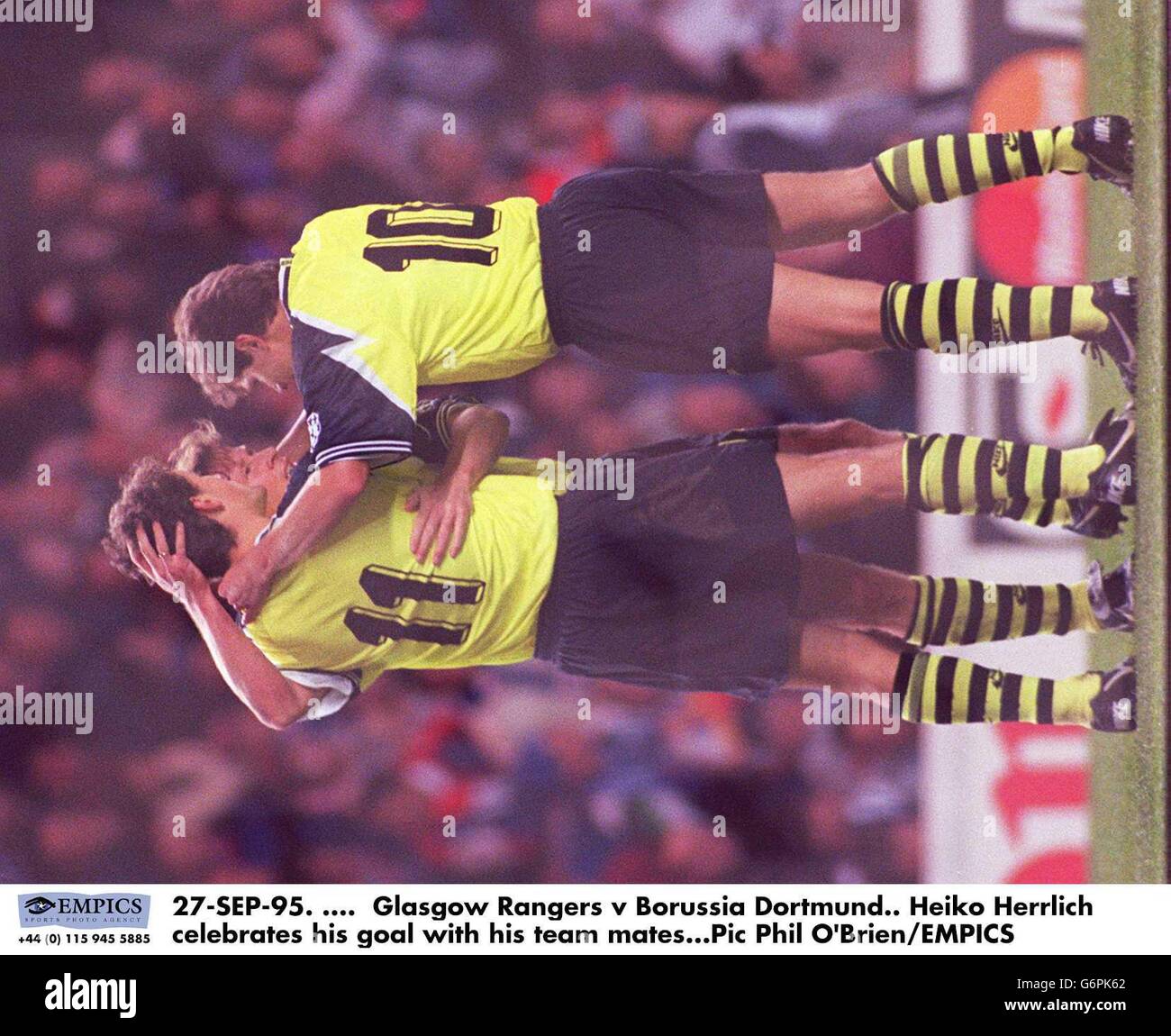 Borussia dortmund glasgow rangers hi-res stock photography and images ...