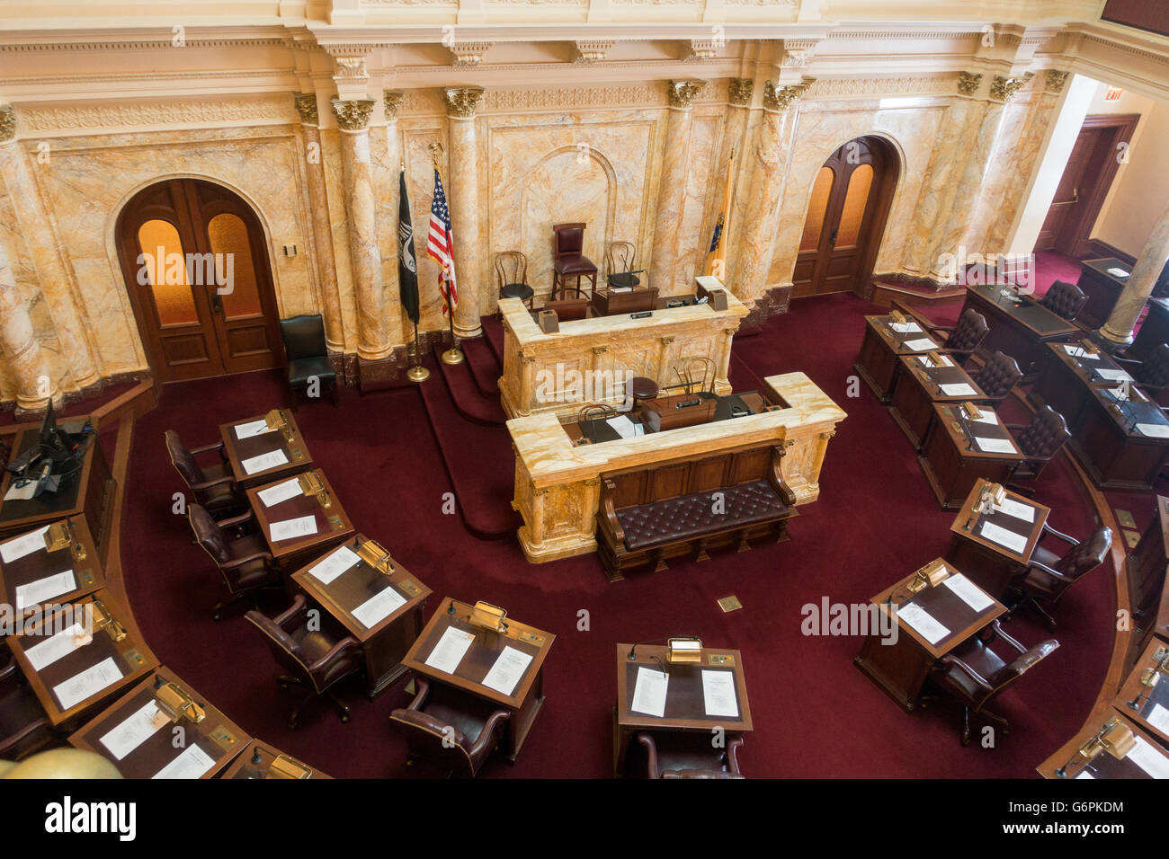 New jersey state house interior hi-res stock photography and images - Alamy