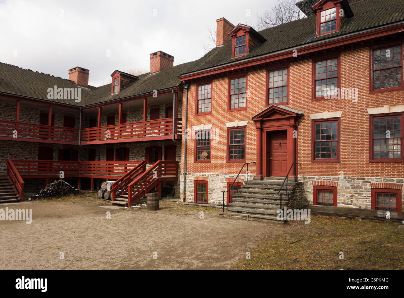 old barracks museum Trenton NJ Stock Photo - Alamy