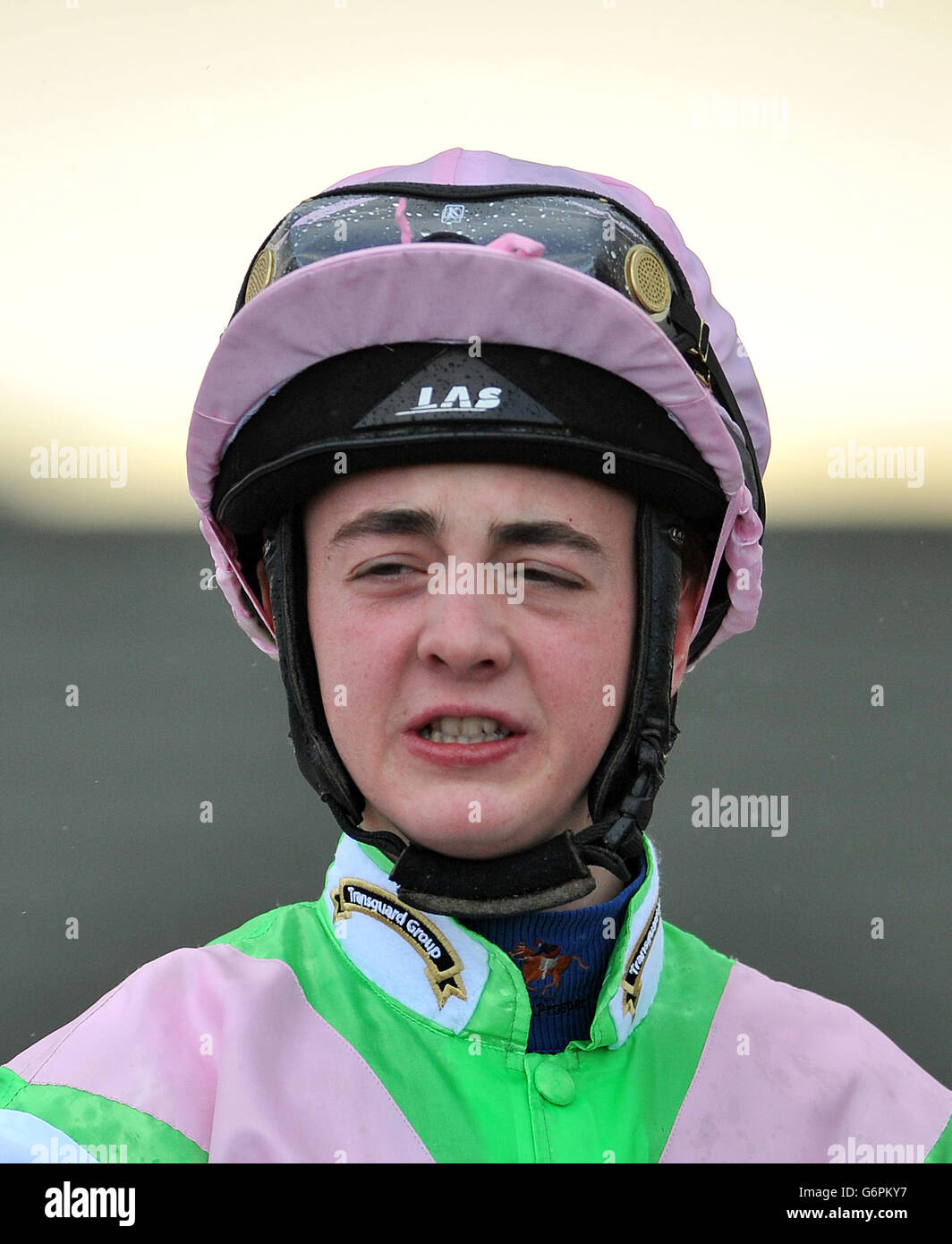 Jockey joe doyle at southwell racecourse hi-res stock photography and ...