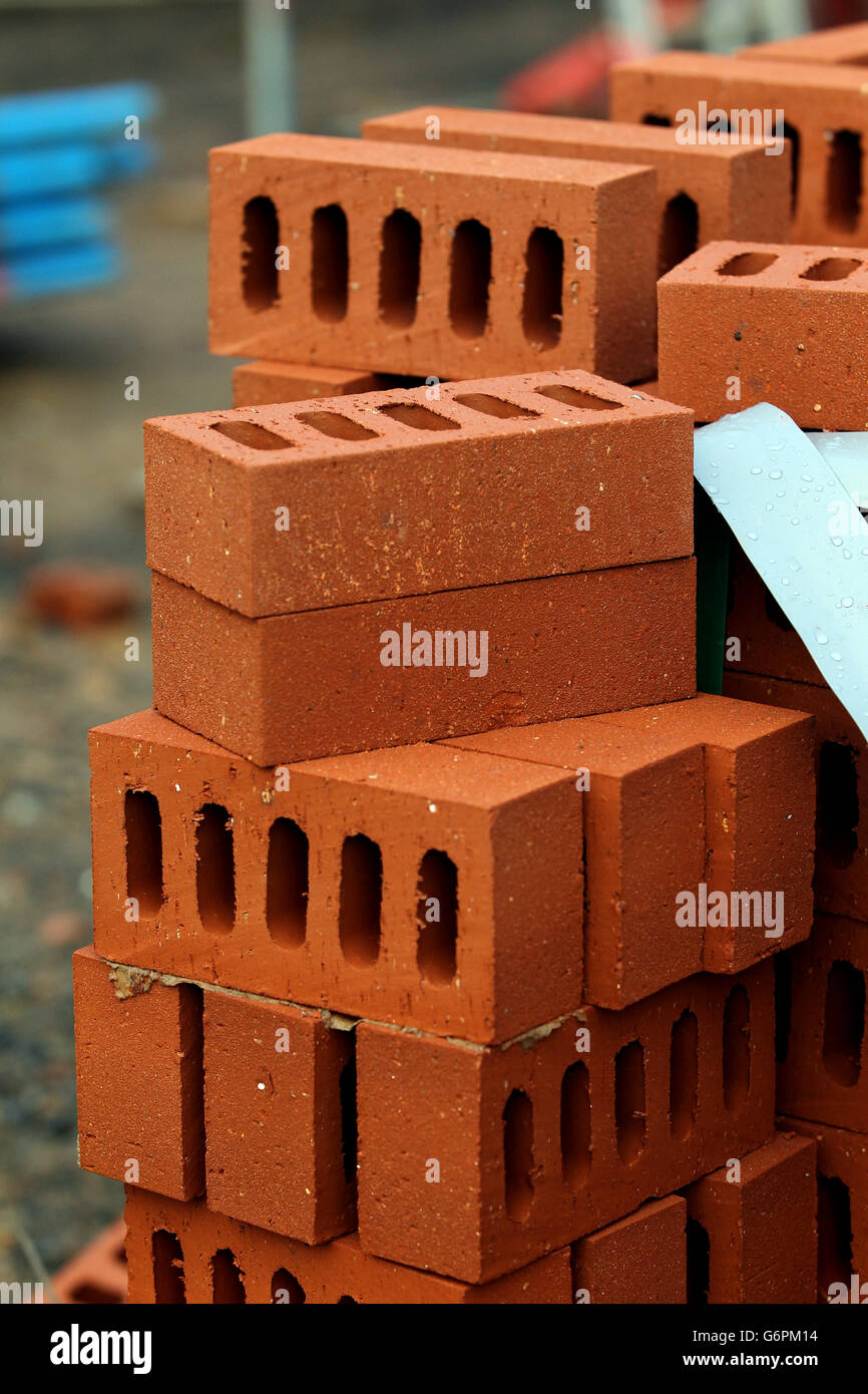 New House building work in the Malvern, Worcestershire Stock Photo - Alamy
