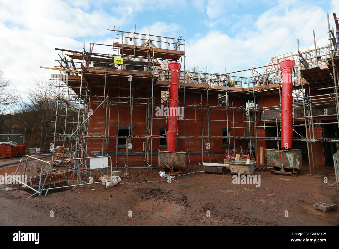 Housing Construction - Stock Stock Photo - Alamy