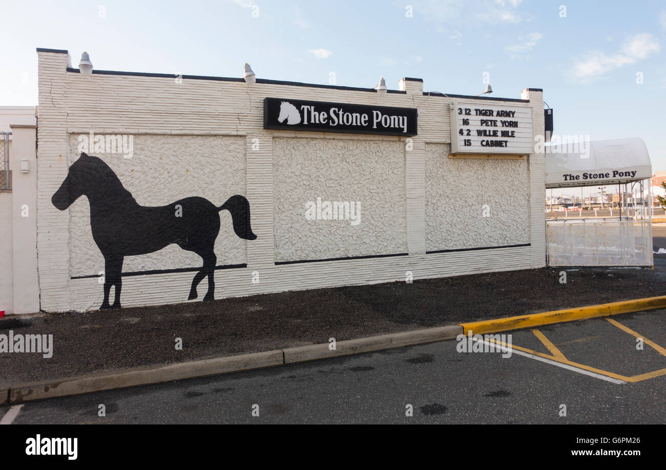 Stone Pony Asbury Park NJ Stock Photo - Alamy