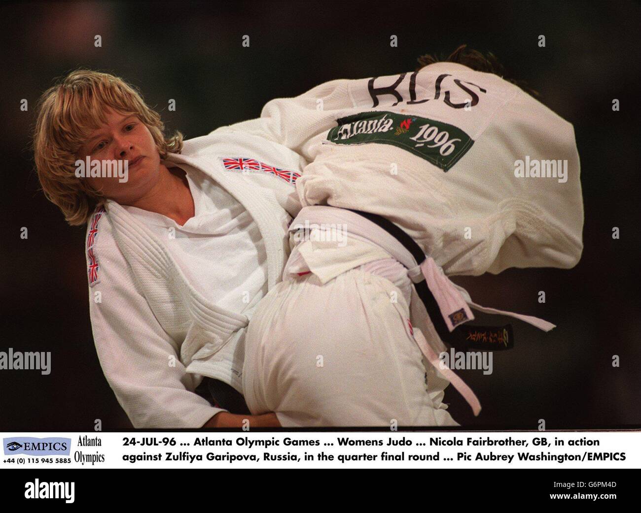 Atlanta Olympic Games ... Womens Judo Stock Photo - Alamy