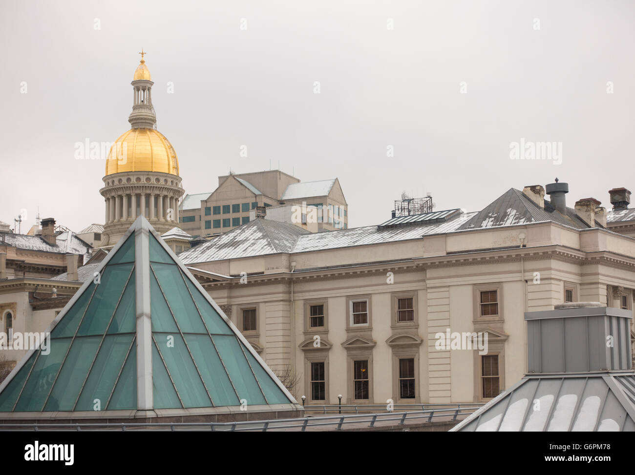 Trenton New Jersey state capitol building Stock Photo - Alamy