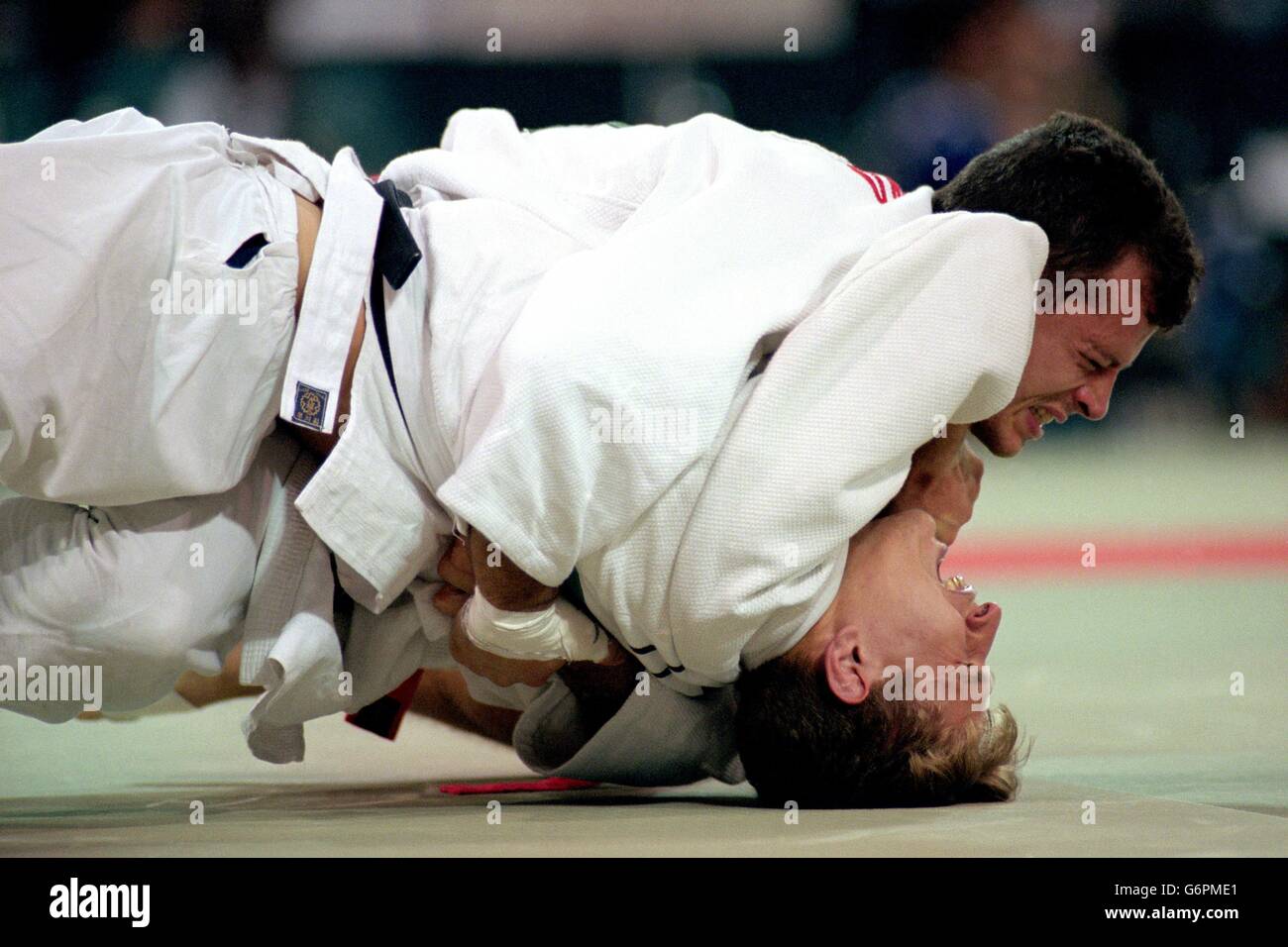 Atlanta Olympic Games - Mens Judo Quarter Final Stock Photo - Alamy