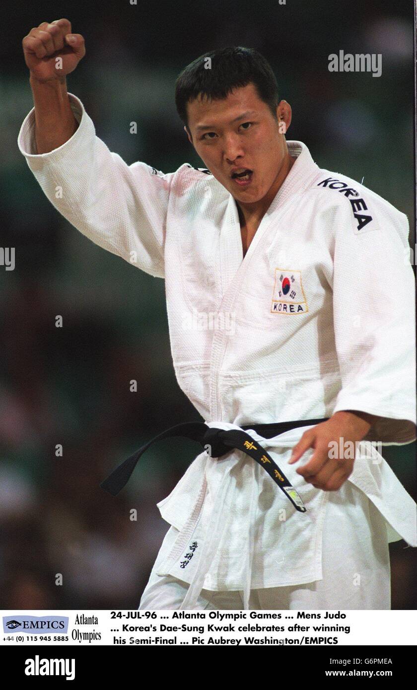 Atlanta Olympic Games ... Mens Judo Stock Photo - Alamy