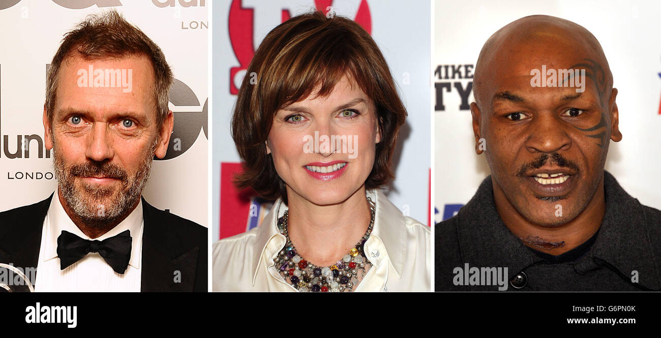 Fiona bruce and mike tyson hi-res stock photography and images - Alamy