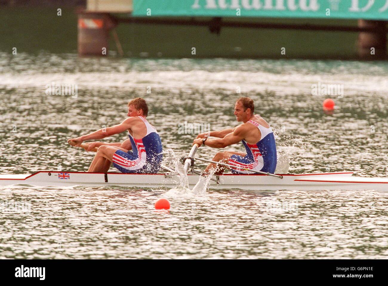 Rowing - Olympic Games Atlanta '96 - Coxless Pairs Stock Photo - Alamy