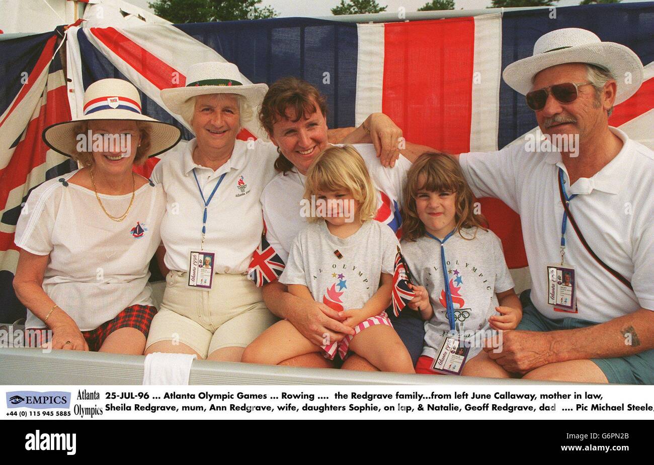 Redgrave family left june callaway hi-res stock photography and images ...