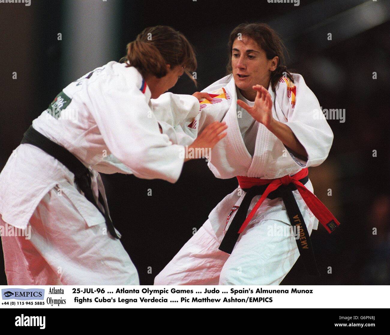 Atlanta Olympic Games ... Judo Stock Photo - Alamy