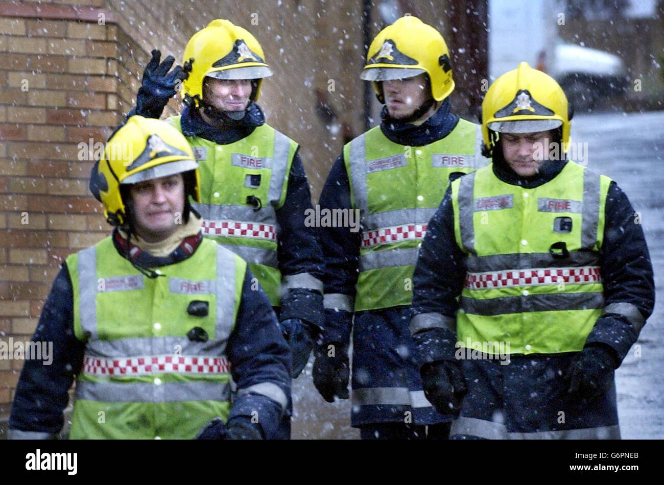 Rosepark Nursing Home fire Stock Photo - Alamy