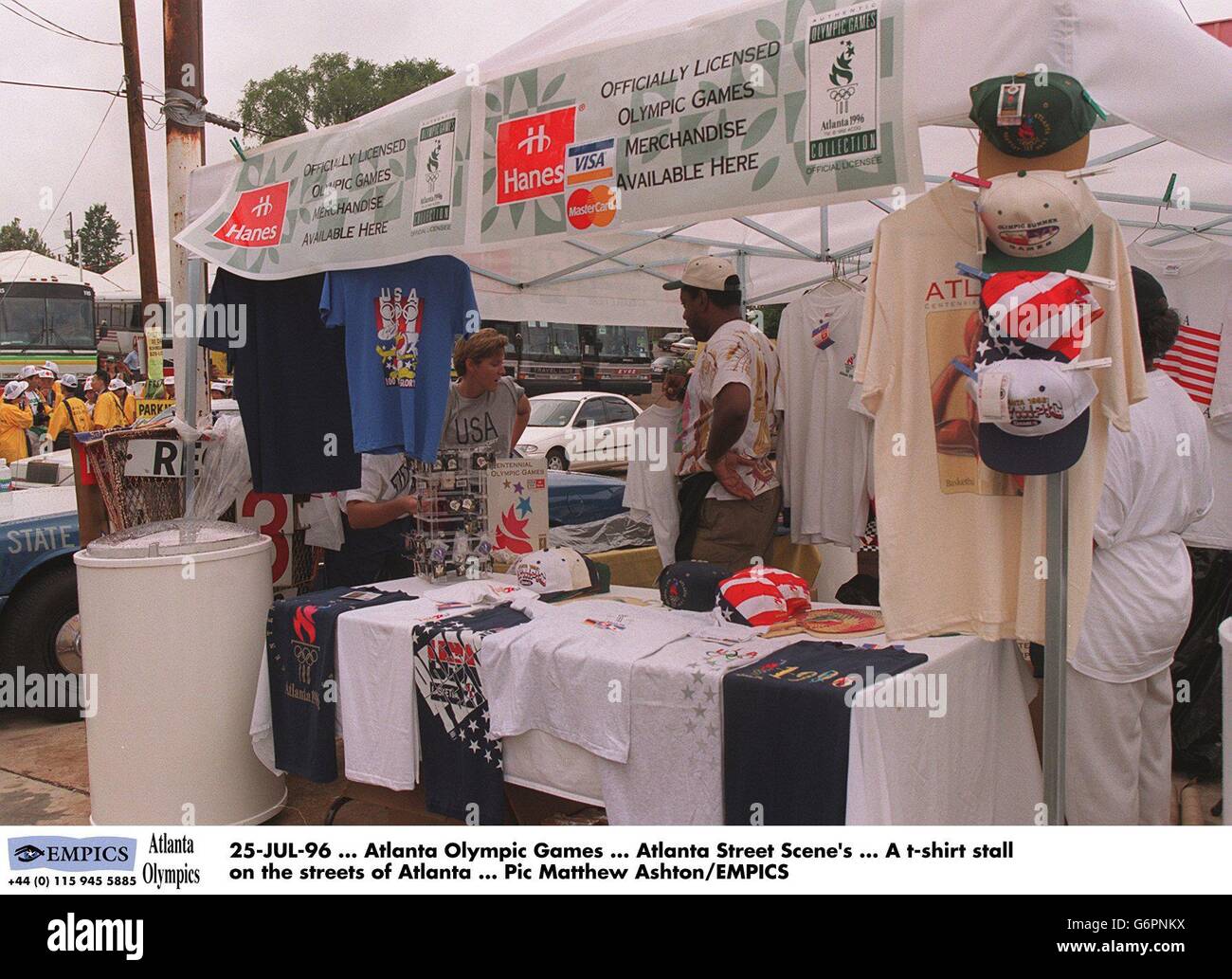 Atlanta Olympic Games ... Atlanta Street Scene's Stock Photo - Alamy