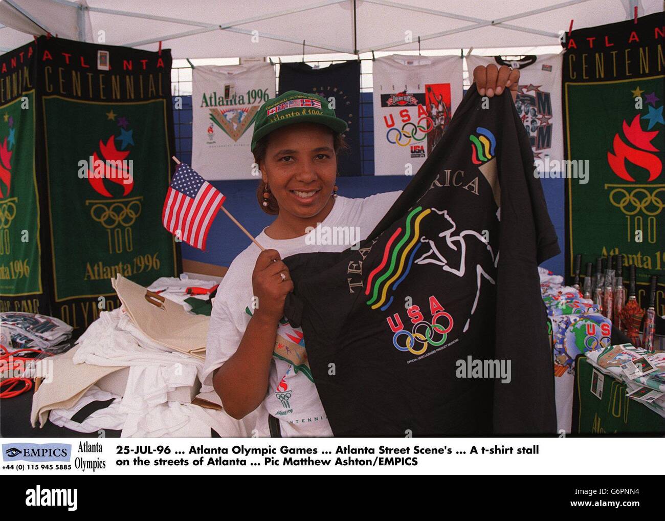 Atlanta Olympic Games ... Atlanta Street Scene's Stock Photo - Alamy
