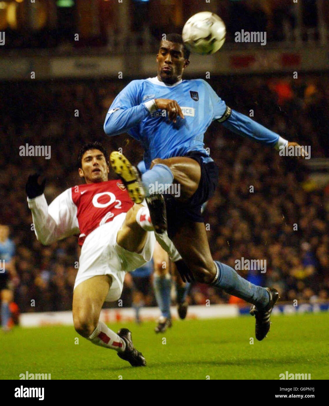 Manchester citys sylvain distin hi-res stock photography and images - Alamy