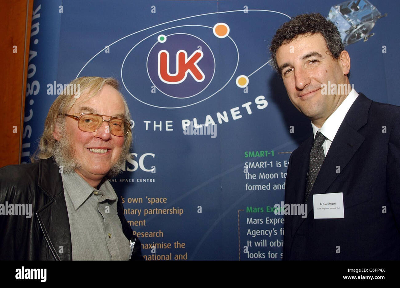 Colin Pillinger Aurora Project Stock Photo - Alamy