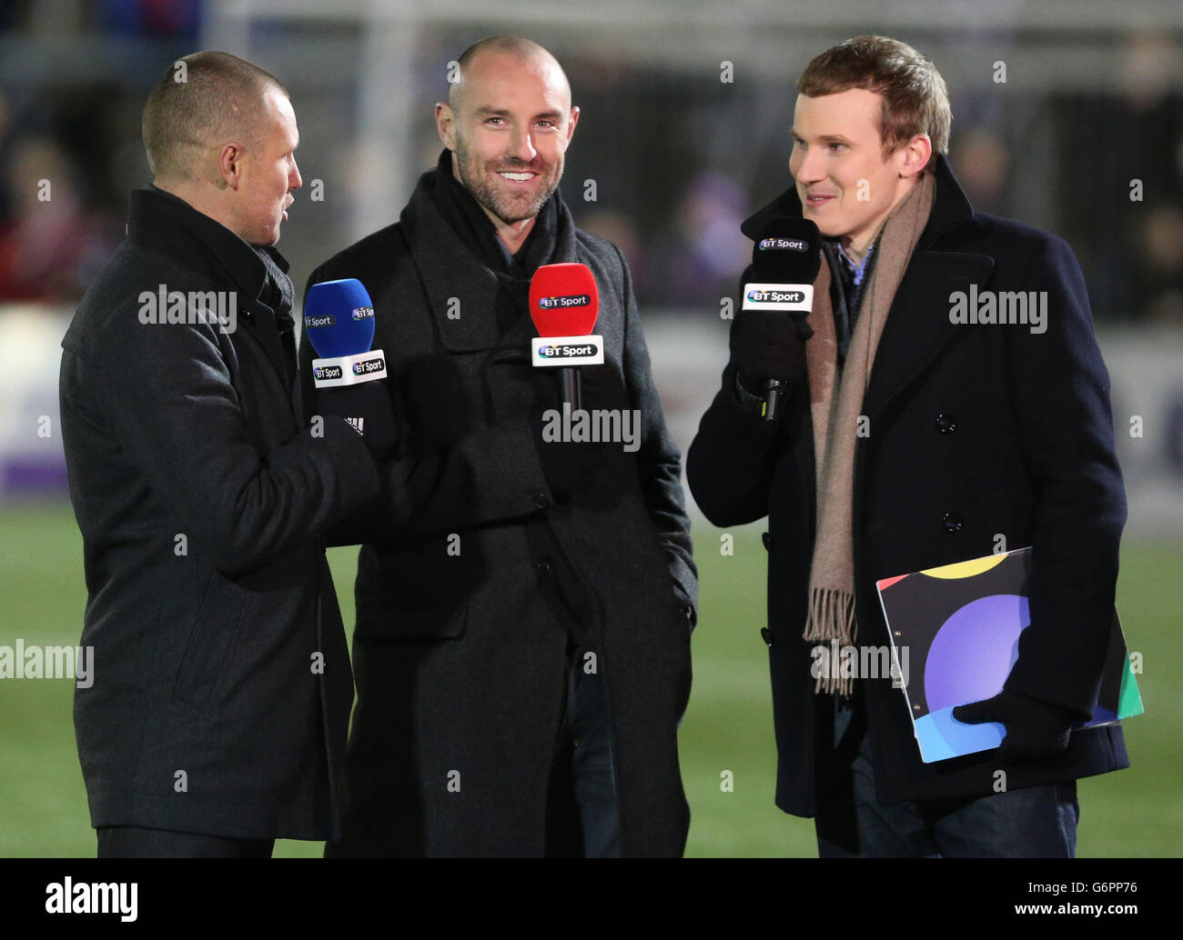 Bt sport presenter darrell currie hi-res stock photography and images ...